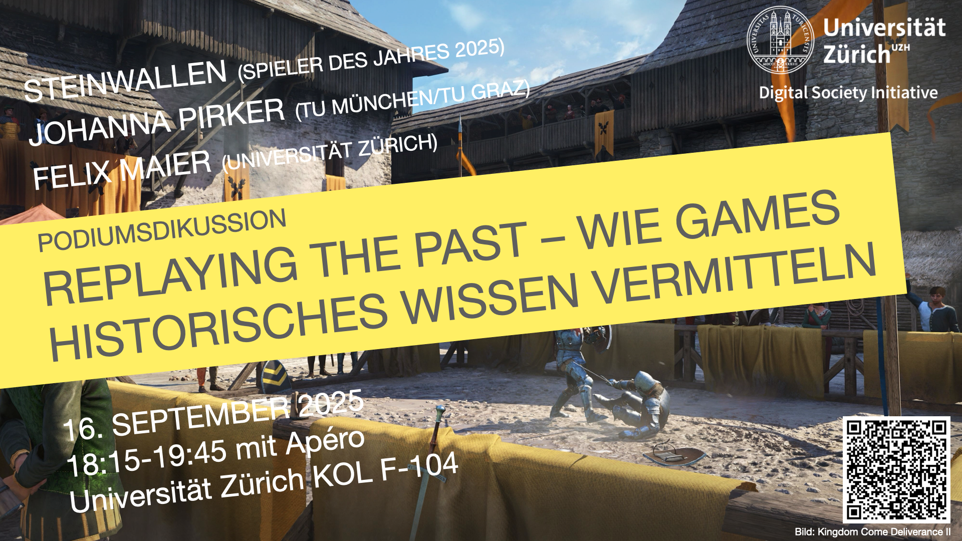 Dienstag, 16. September 2025: Replaying The Past – Wie Games ...